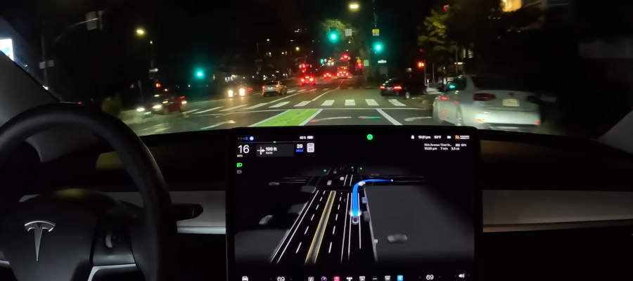 Självkörande Teslor – i USA – Tesla Club Sweden